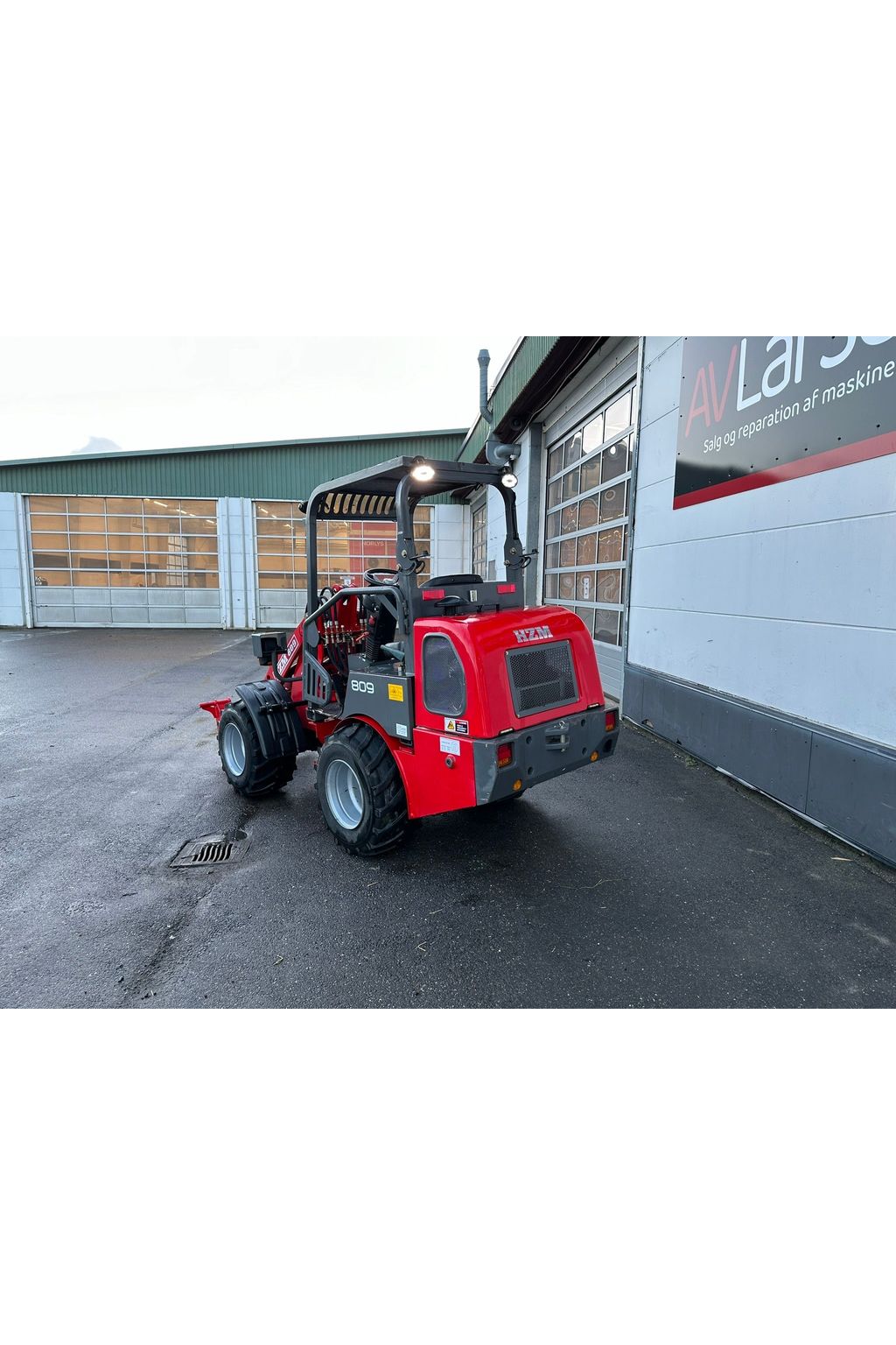 HZM - 809 Minilæsser uden kabine